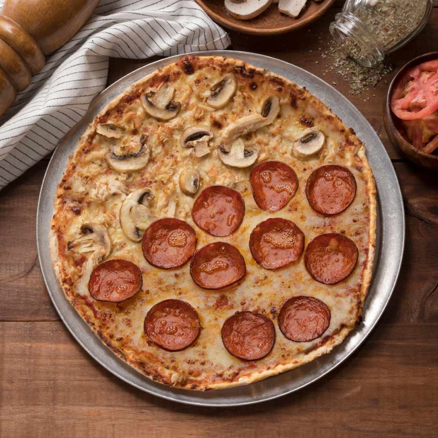 Pizza por Mitades – Pizzas Piccolo – Pizza